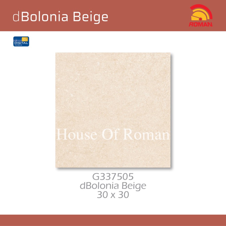 Jual ROMAN KERAMIK DBOLONIA BEIGE 30X30 G337505 (ROMAN HOUSE OF ROMAN ...