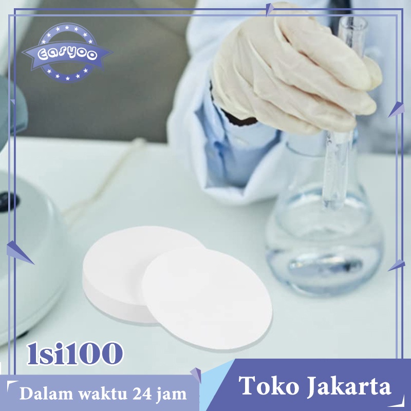 Jual Isi 100 Kertas Saring Laboratorium 11cm Kertas Membran Paper ...