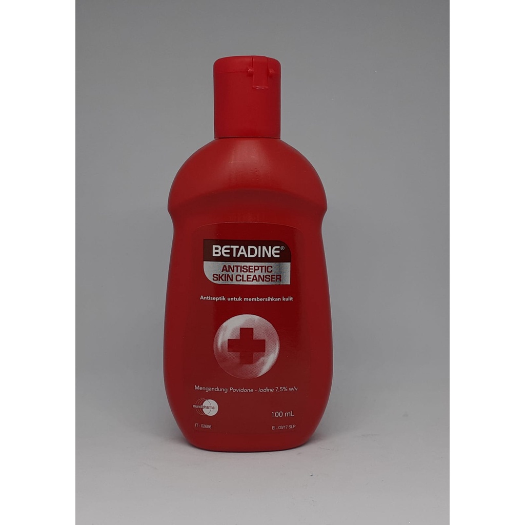 Jual BETADIN ANTISEPTIC SKIN CLEANNER 100 ML | Shopee Indonesia