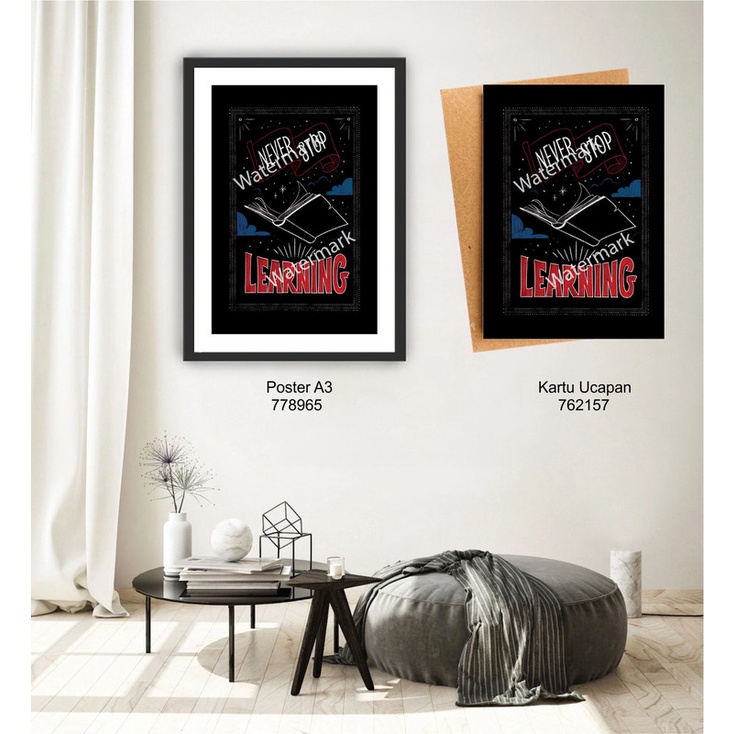 Jual Poster 88 / Poster / Kartu Ucapan Typography / Motivasi / AMZ ...