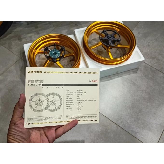 Jual PROMO Velg RCB FG 506 Forged Rims For The Yamaha XMAX | Shopee ...