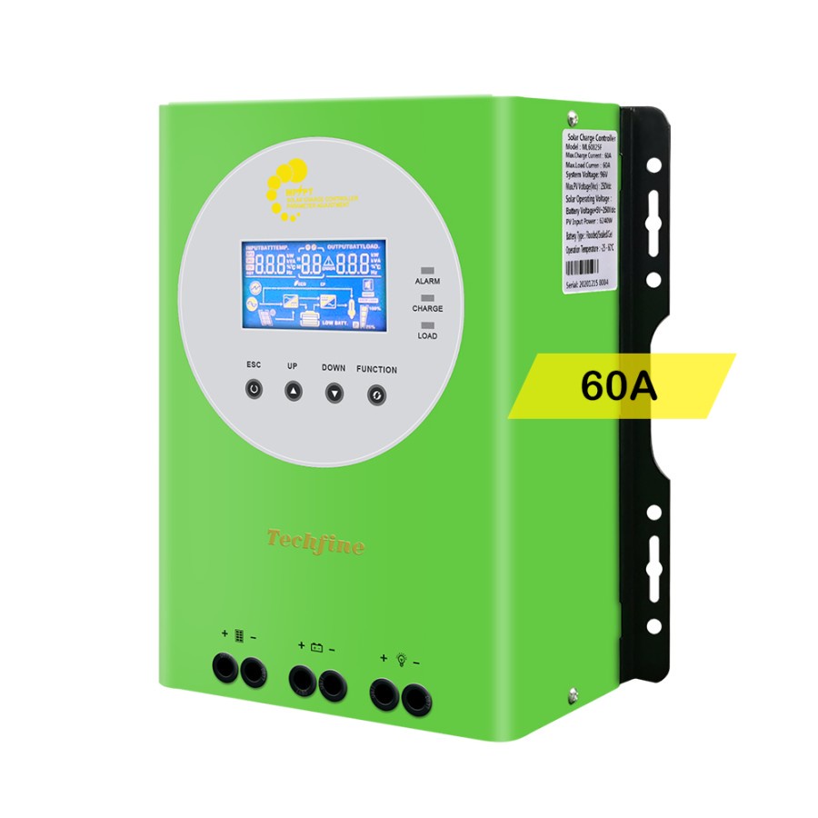 Jual MPPT 60A Techfine Solar Charge Controller SCC Solar Panel PLTS ...