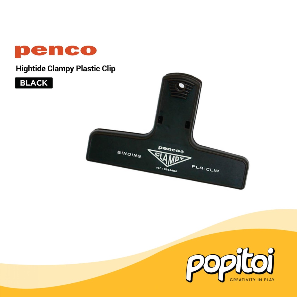 Jual Hightide Penco Clampy Plastic Clip Klip Plastik Pembatas Buku Bookmark Snack | Shopee Indonesia
