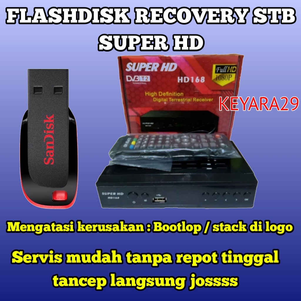 Jual flashdisk untuk flash stb super hd | Shopee Indonesia