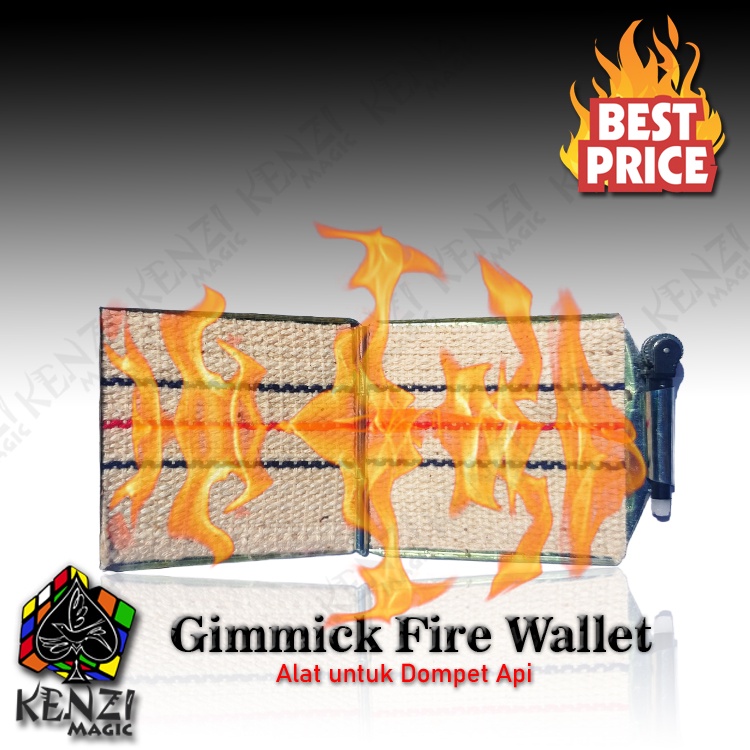 Jual Alat Sulap Gimmick Dompet Api Fire Wallet Kenzi Magic Shop ...