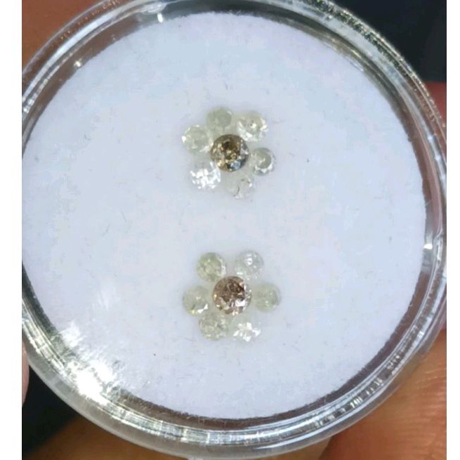Jual Paket Berlian Eropa cantik untuk mata anting model bunga di jual ...