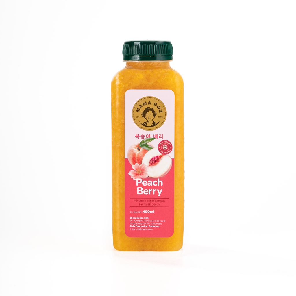 Jual Mama Roz - Peach Berry (490ml) | Shopee Indonesia
