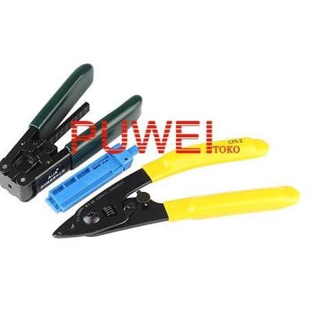 Jual 3 In 1 Fiber Optic Cable Stripping Guide Bar Drop Stripper Tools ...