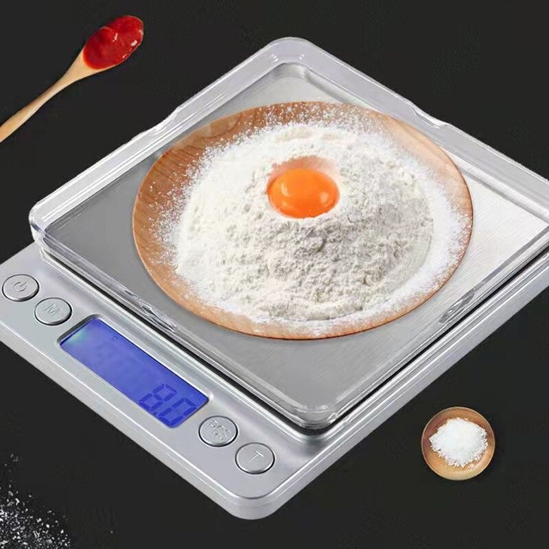 Jual Timbangan Digital Dapur 1Kg 1000 gram 0.1g Household Accurate ...