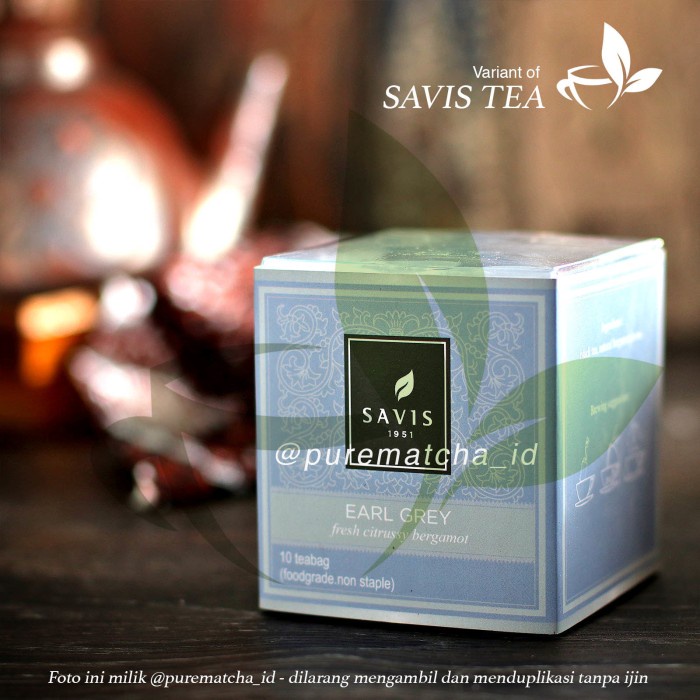 Jual BAYAR DITEMPAT Savis Tea - Premium Earl Grey Tea 10 Teabags Teh ...