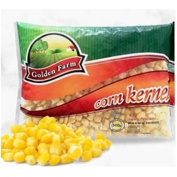 Jual Golden Farm CORN Kernel Jagung Pipil Beku Kuning Manis 500 Gram ...