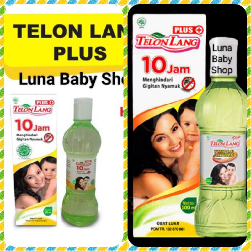 Jual Telon Lang Plus 10 jam 100ml dan 60ml | Shopee Indonesia