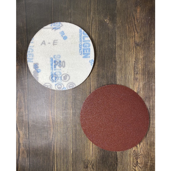 Jual Amplas Bulat Velcro / Amplas Tempel Bulat Gerinda / Sanding Dis ...