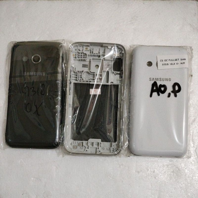 Jual kesing casing hausing cs samsung g318/samsung v+ plus fullset ...