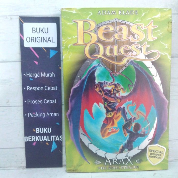 Jual Novel Beast Quest Arax Adam Blade | Shopee Indonesia