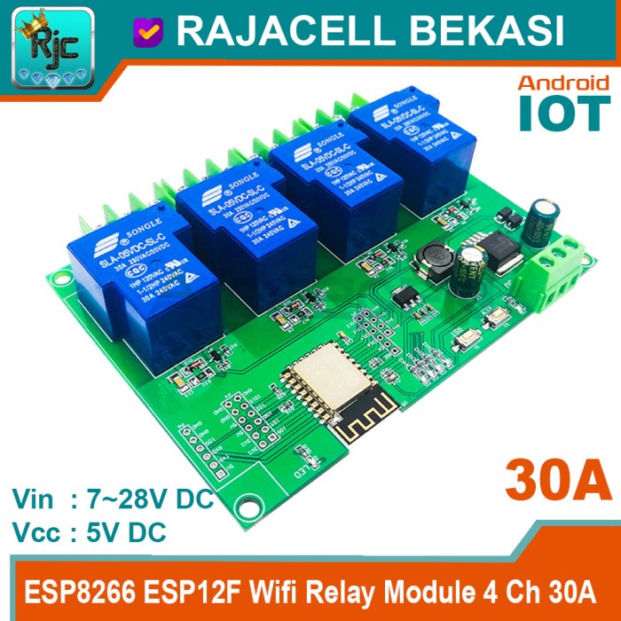 Jual Esp8266 Esp-12F Wifi Relay Iot Smart Home Remote Control Wifi Switch [Populer] | Shopee ...