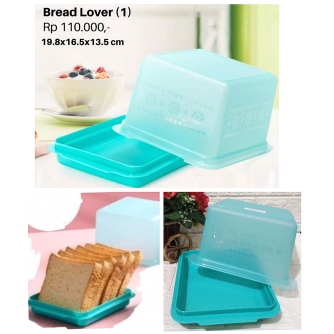 Jual tempat roti tawar tupperware bread lover tupperware | Shopee Indonesia