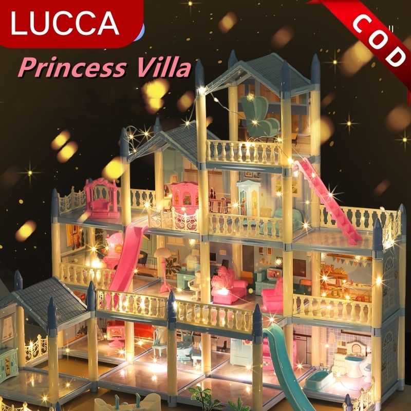 Jual Mainan Doll House Princess Castle Besar 14 House Rumah Rumahan ...