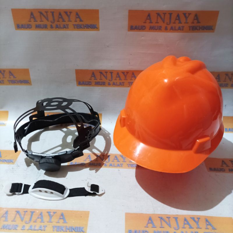 Jual MSK Helmet Safety / Helm Proyek ORANGE | Shopee Indonesia