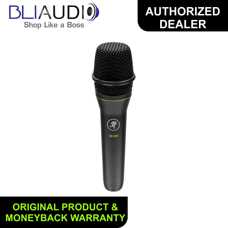 Jual MACKIE EM 89D DYNAMIC VOCAL MICROPHONE | Shopee Indonesia