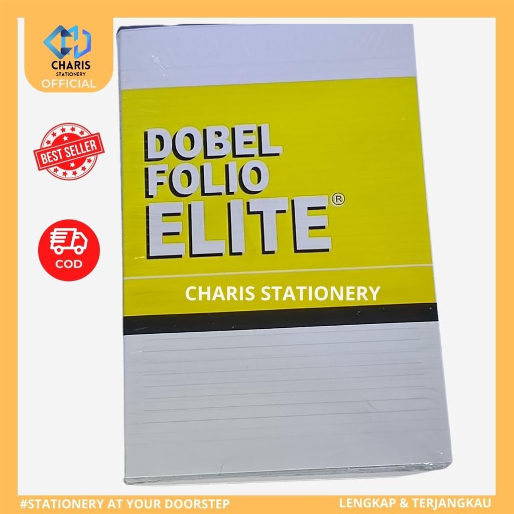 Jual CHARIS STATIONERY - Kertas Tulis Dobel Folio ELITE Isi 100 Lembar ...