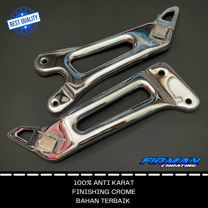 Jual step footstep rx king new finishing crome (sepasang) | Shopee ...