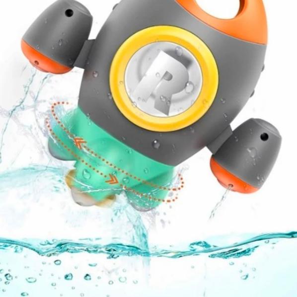 Jual Mainan Mandi Anak Roket Semprot/Siram Air ~ ROCKET BATH TOYS - Abu ...