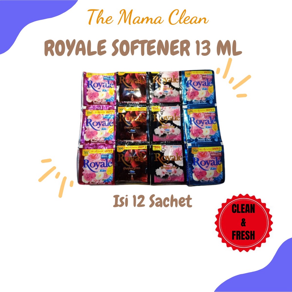 Jual Royale Pewangi Sachet | Royale Renceng | Pewangi Pelembut isi 12 ...