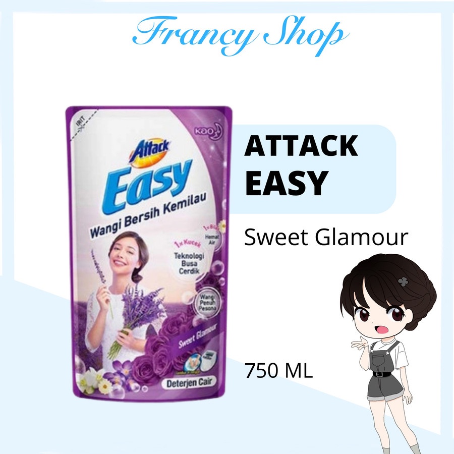 Jual Deterjen Attack Easy Sweet Glamour / Attack Easy Sparkling ...
