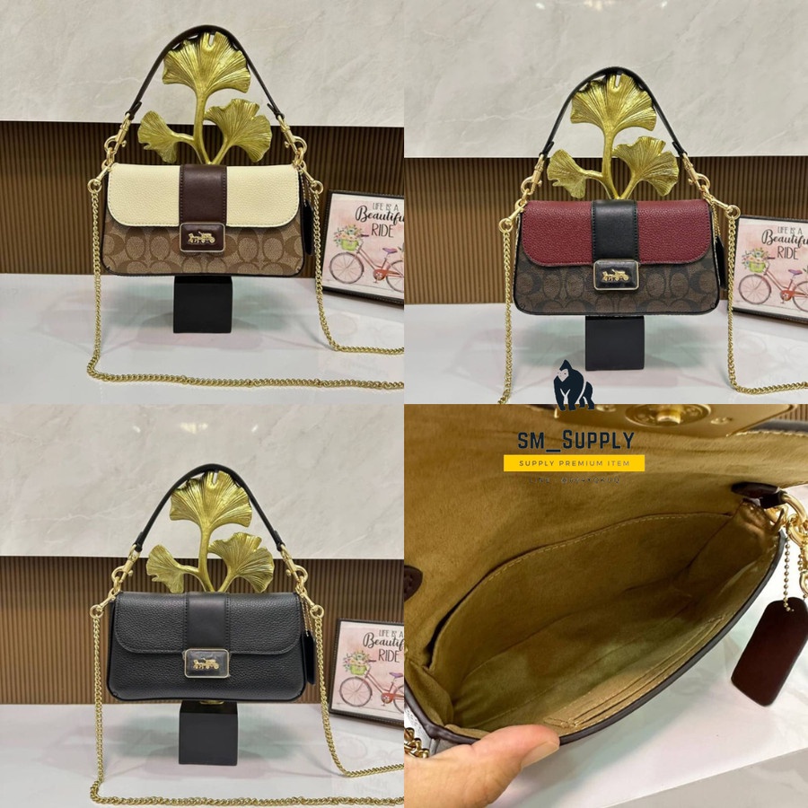 Jual TAS COACH WANITA MINI GRACE CROSSBODY IN SIGNATURE CANVAS CC033 ...