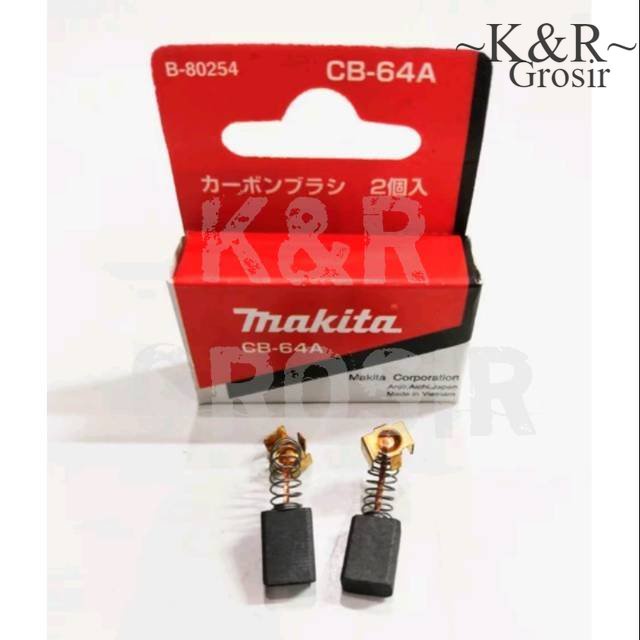 Jual Carbon brush bostel CB 64 Makita Spul Sepul Arang Bostel Makita Carbon brush | Shopee Indonesia