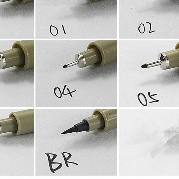 Jual Sakura Pigma Micron Manga drawing Set / drawing pen | Shopee Indonesia