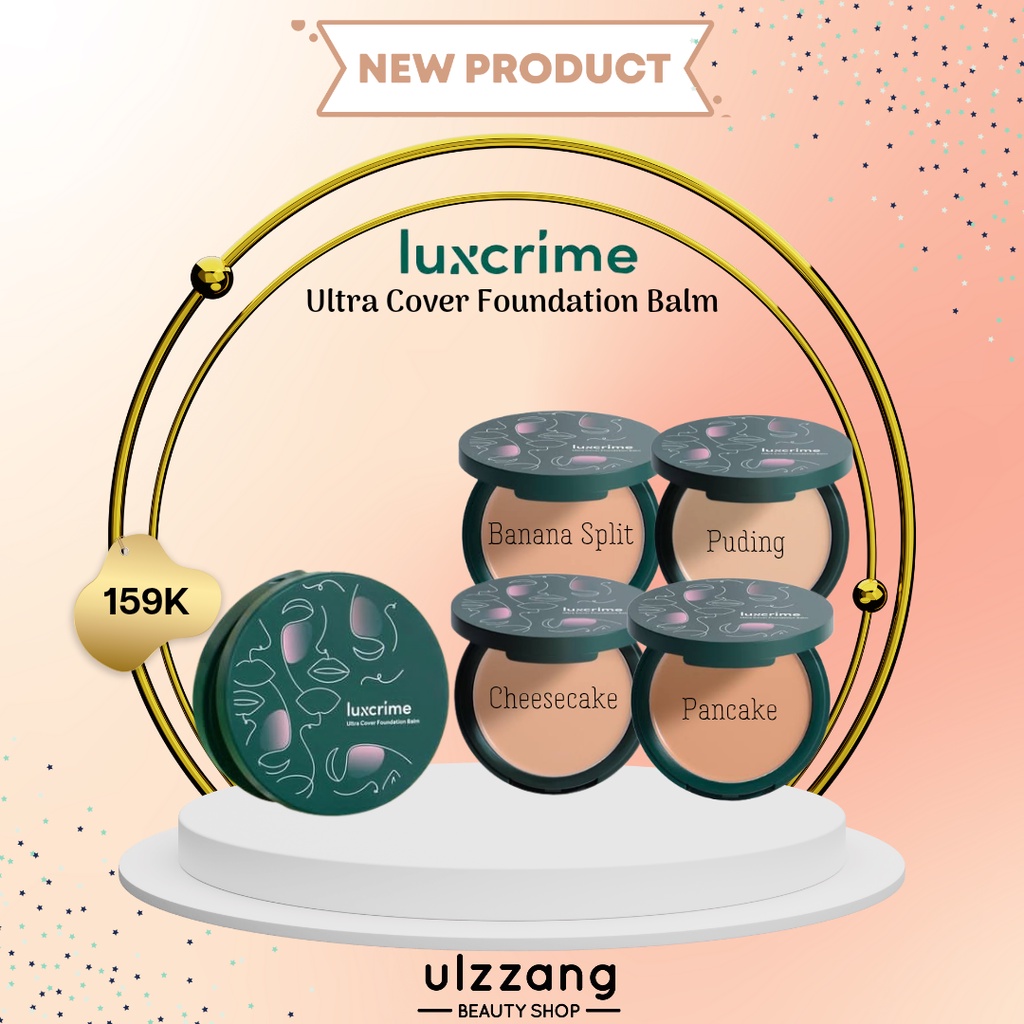 Jual LUXCRIME Foundation Balm Ultra Cover Foundation Balm Matte Finish ...