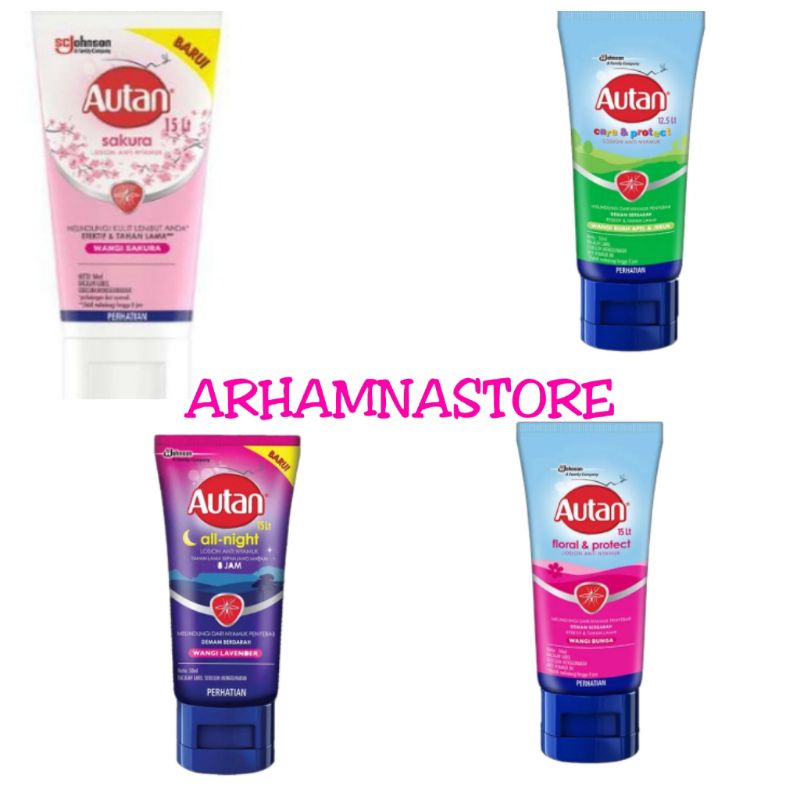 Jual AUTAN Lotion Anti Nyamuk tube 50ml | Shopee Indonesia