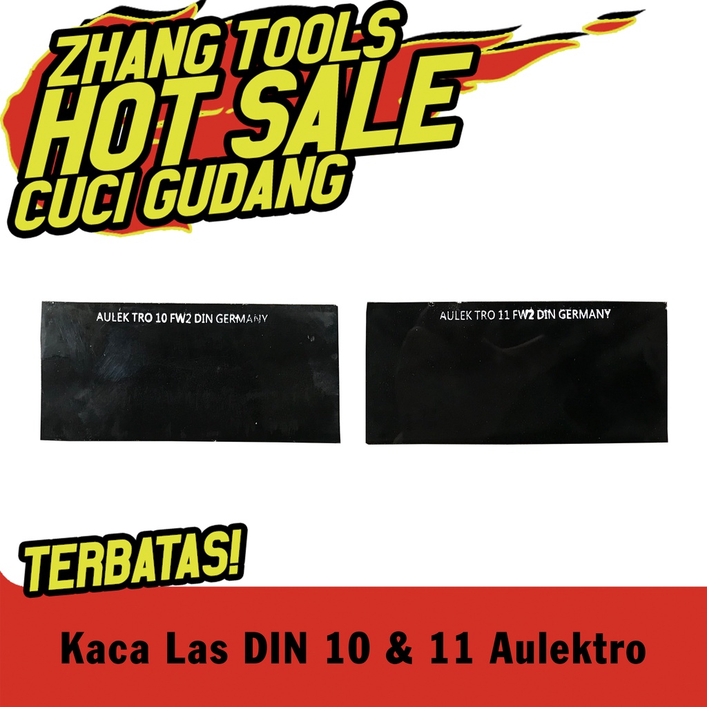 Jual Kaca Las Hitam Aulektro DIN 10 dan 11 *MIN. PESAN 20 PCS* | Shopee ...
