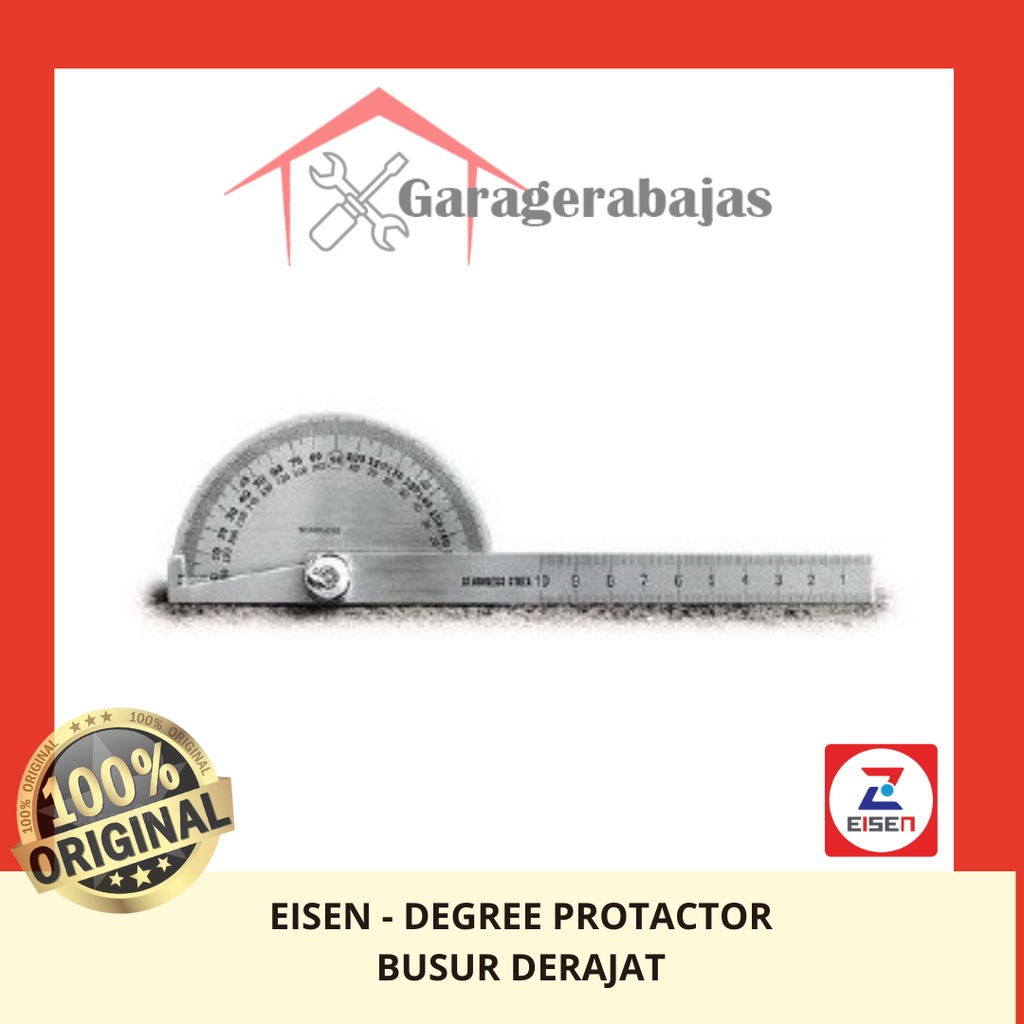 Jual EISEN - DEGREE PROTACTOR / BUSUR DERAJAT - 150 MM | Shopee Indonesia