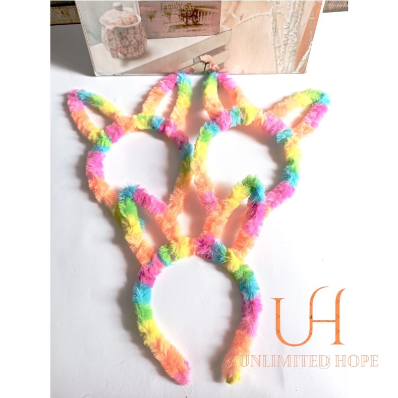 Jual BANDO RAMBUT / BANDO RAMBUT KELINCI / BANDO WARNA WARNI | Shopee ...