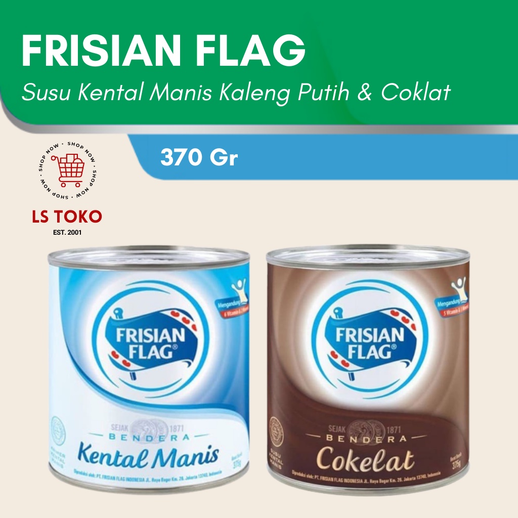 Jual Susu Bendera Kaleng putih / coklat | Shopee Indonesia