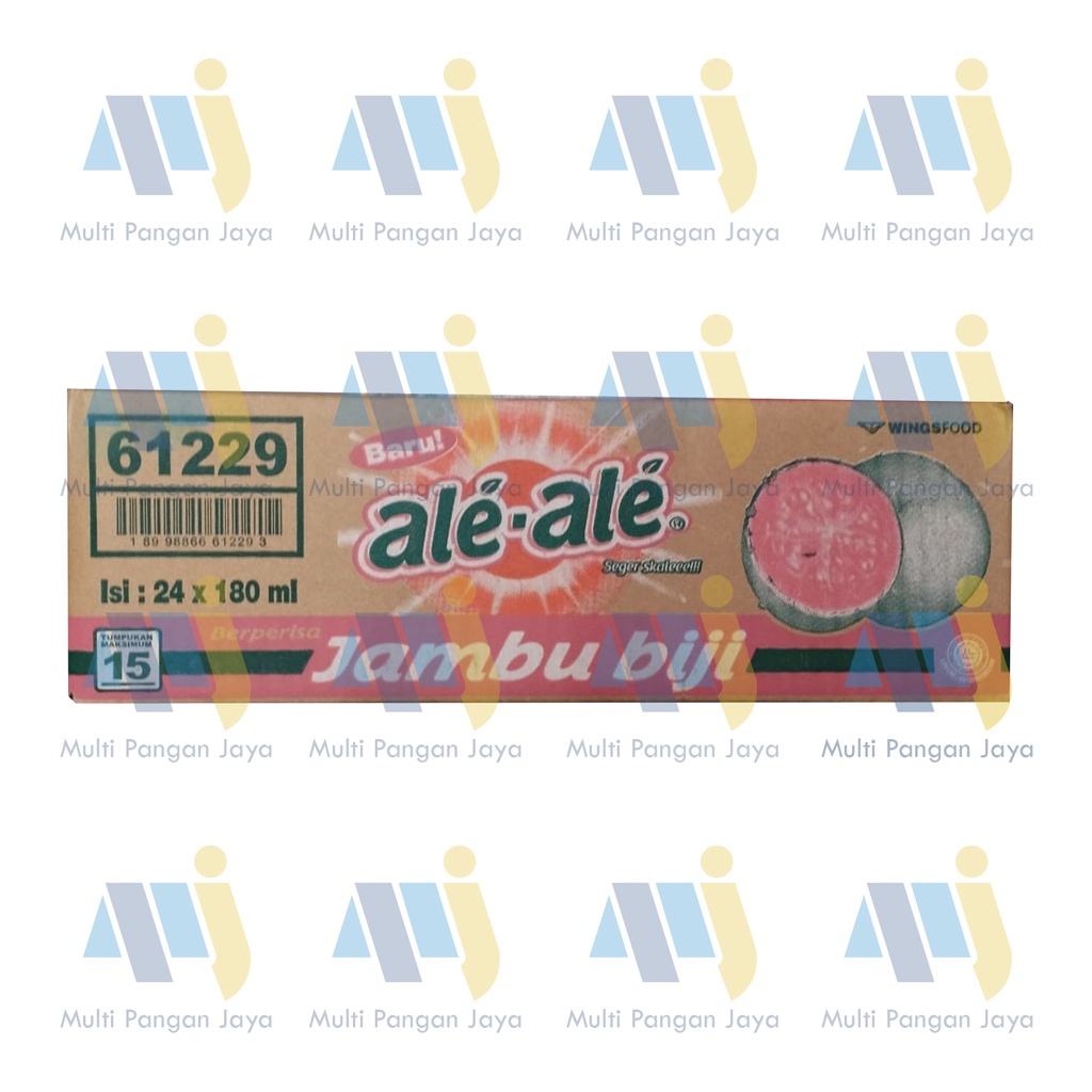 Jual MINUMAN ALE-ALE CUP GUAVA 190 ML | Shopee Indonesia