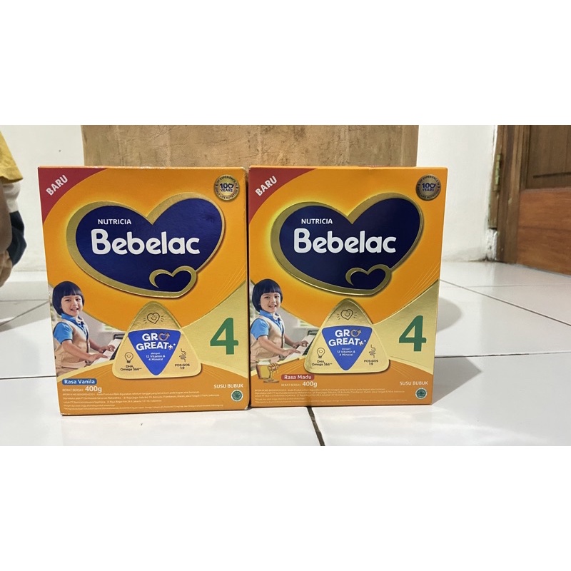 Jual BEBELAC 3 &4 SUSU PERTUMBUHAN ANAK 1-3 & 4-6 TAHUN MADU & VANILA ...