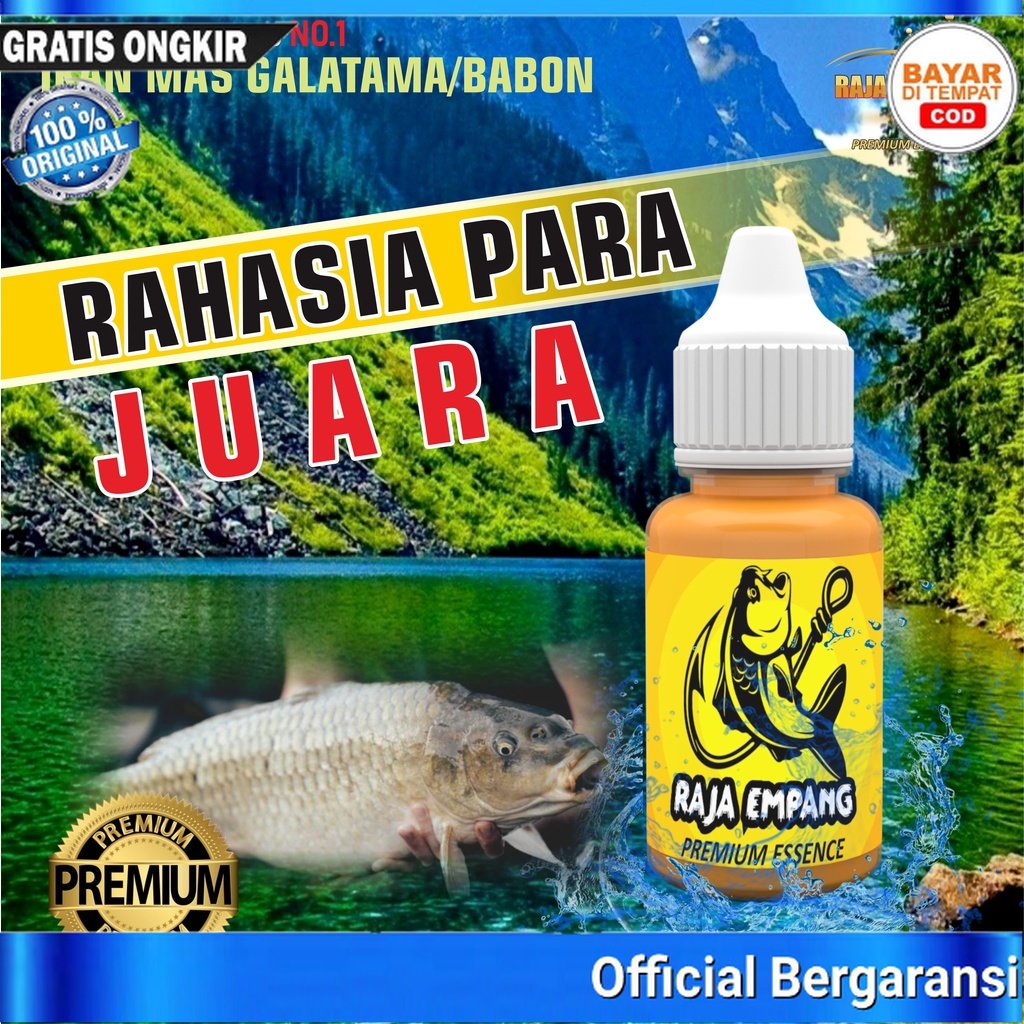 Jual RAJA EMPANG - Essen Ikan Mas Esen Lomba Mancing Super Galak Oplosan Babon Rame Galatama ...
