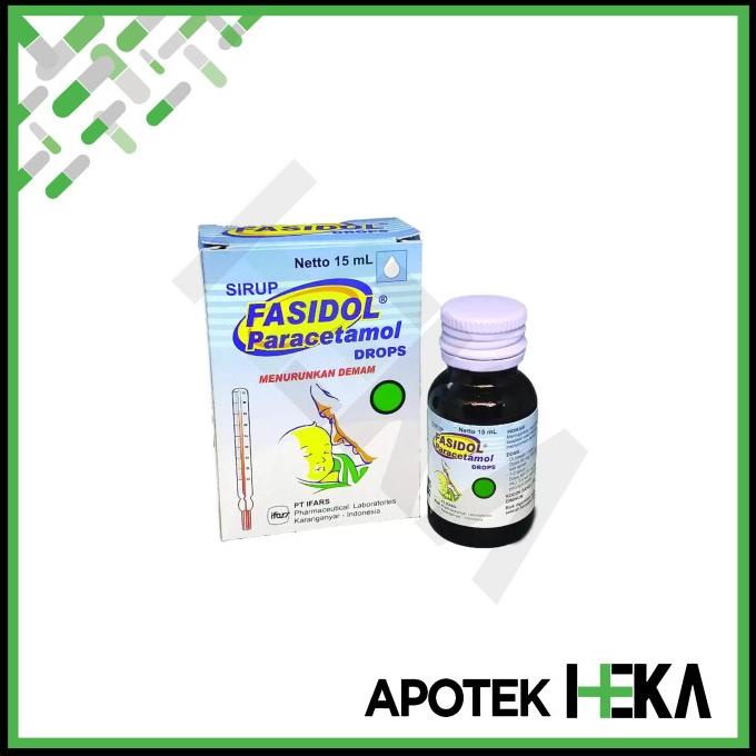 Jual Fasidol Drops Botol 15 ml - Sirup Paracetamol Untuk Demam Bayi ...
