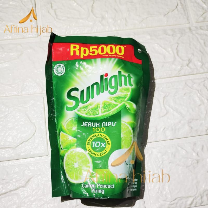 Jual Sunlight Lime New Pouch 210 ml | Shopee Indonesia