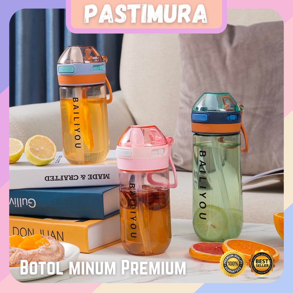 Jual [PSM] Botol Minum Portable Baliyou Botol Olahraga Kantor Sekolah ...