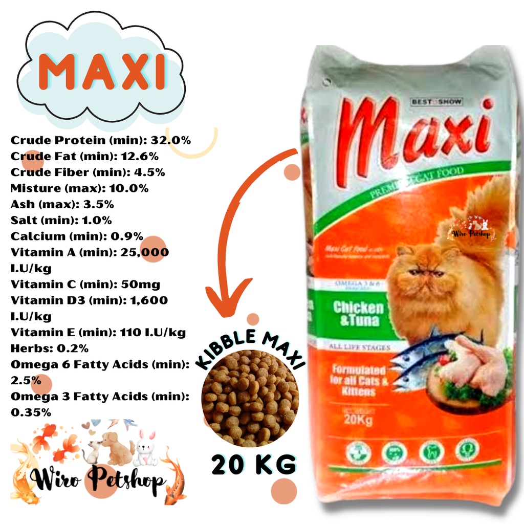 Jual KHUSUS EKSPEDISI - MAXI CAT 20KG | Shopee Indonesia