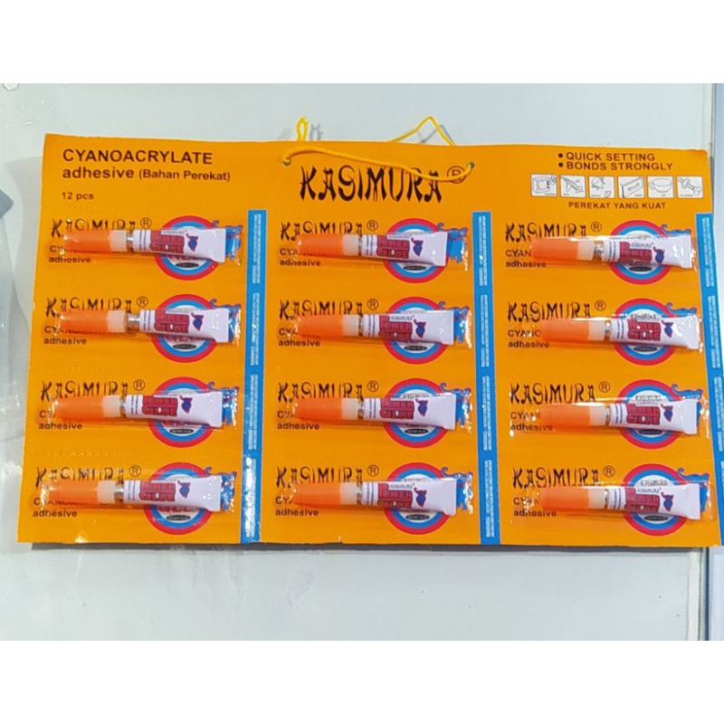Jual lem power glue kasimura/power glue/lem power | Shopee Indonesia