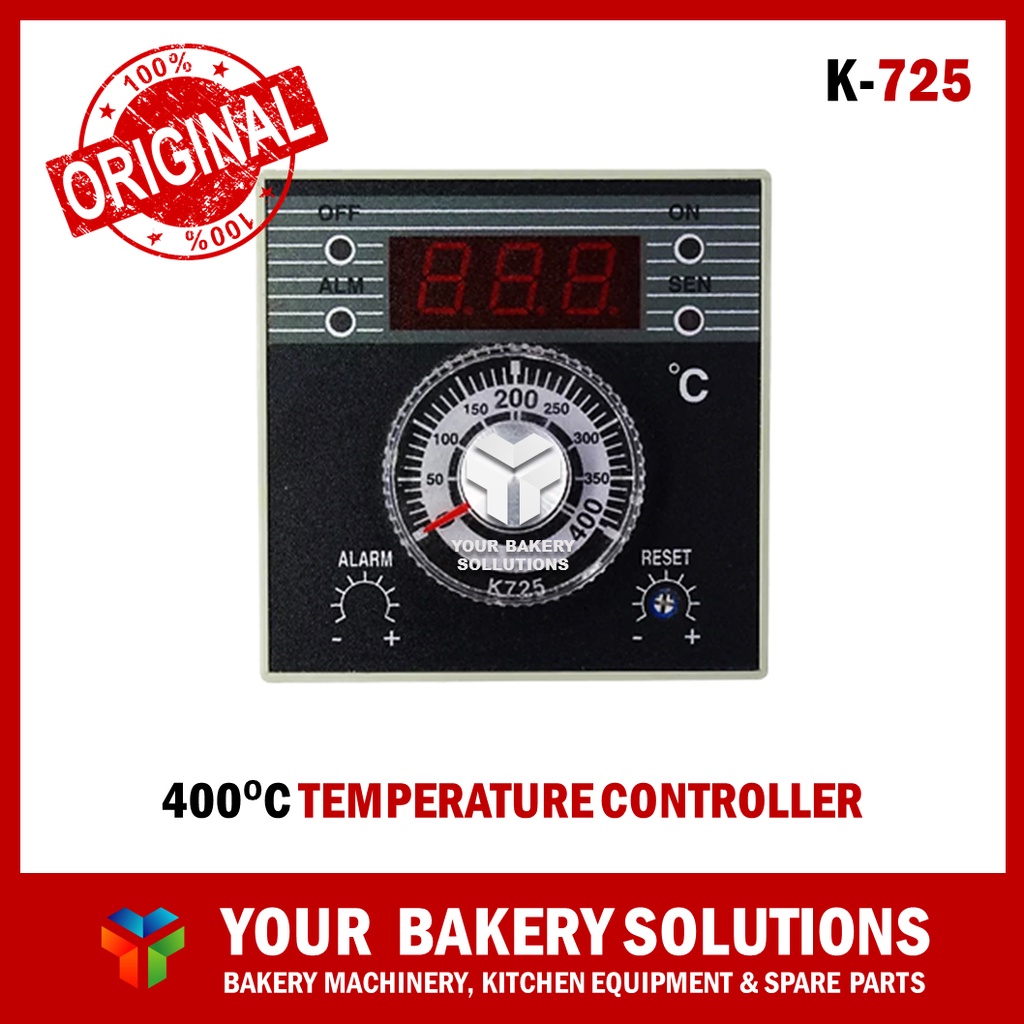 Jual FORT K725 Temperature Control Oven Deck 400 Termostat Thermocontrol | Shopee Indonesia