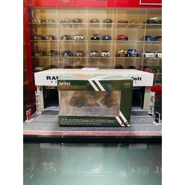 Jual Mini GT No 6 LB Works Nissan GTR R35 Zero Fighter Ducktail Hong ...