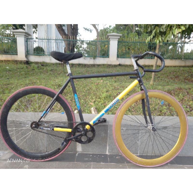 Jual Sepeda fixie rem torpedo stang balap | Shopee Indonesia