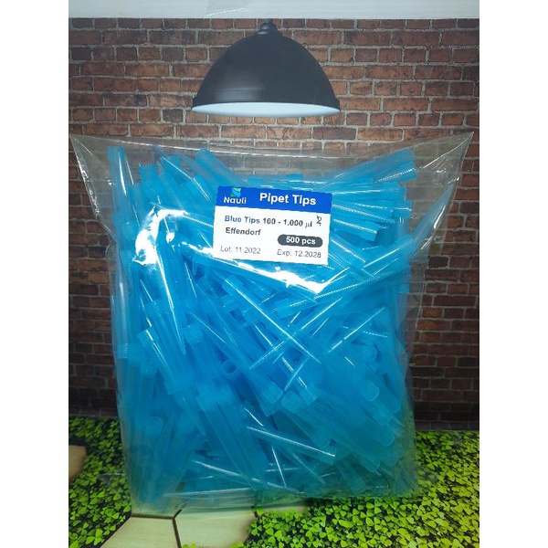 Jual BLUE TIPS EPPENDORF 100 UL ISI 500PCS | PIPET TIP 1000 UL | Shopee ...